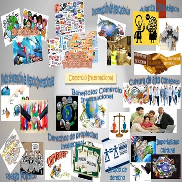 Collage - Elementos del comercio internacional | PPTX
