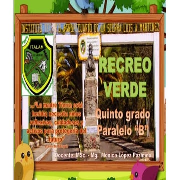RECREO VERDE. MSC.MÓNICA LÓPEZ. PAZMIÑO.PDF