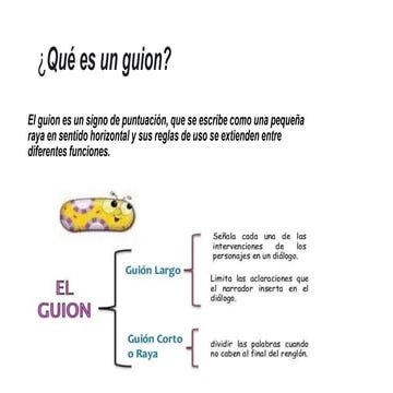 GUIÓN LARGO O RAYA CLASE 01.pptttttttttttx | PPTX