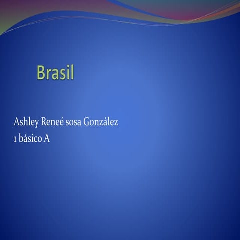 Presentación de Brasil | PPT
