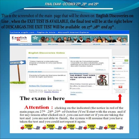 Presentación1 final exam | PPT