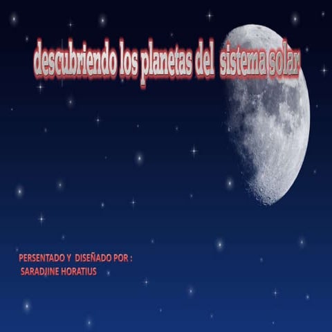Planetas sistema solar | PPT