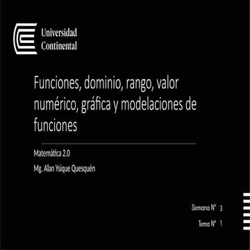 rango valor numerico funciones de primer grado | PPTX