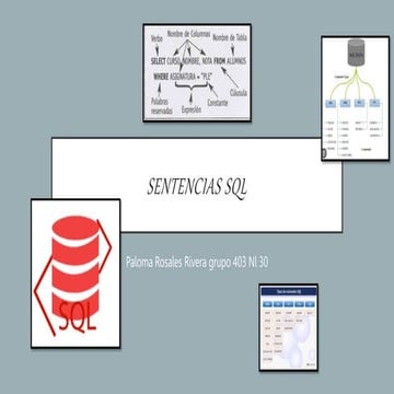 Presentación secuencia SQL | PPTX