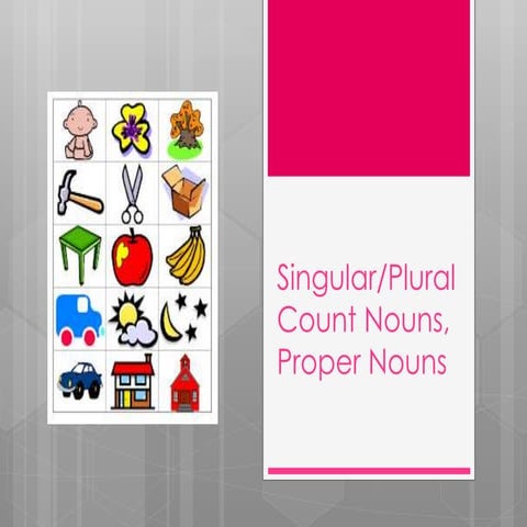 Unit 1 Nouns | PPTX