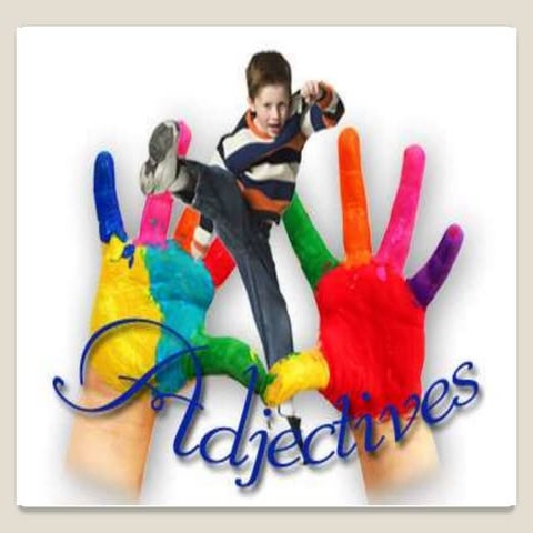 Presentación adjetivos | PPTX