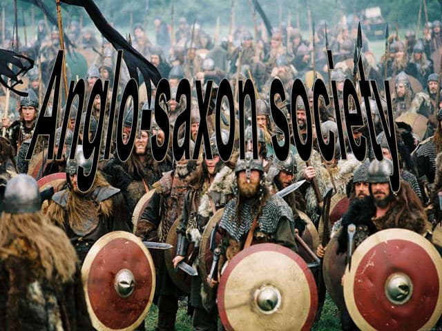 The Anglo-Saxons | PPTX