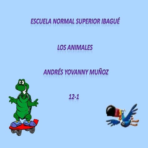 Animales | PPT
