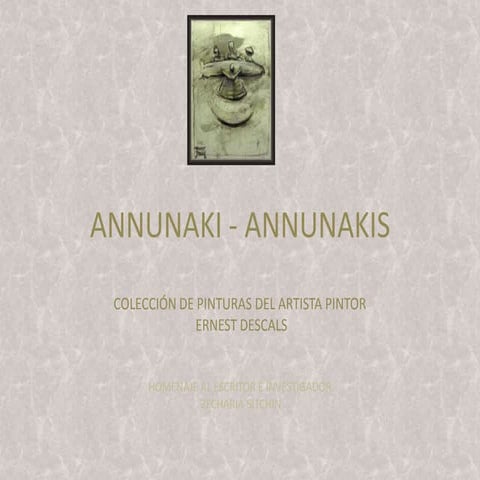 Presentación Annunaki Annunakis | PPSX