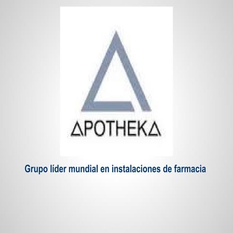 Presentación apotheka | PDF