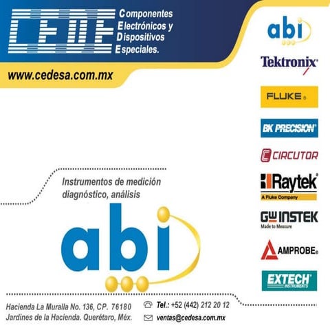 Presentación cedesa - equipos diagnostico ABI | PPT