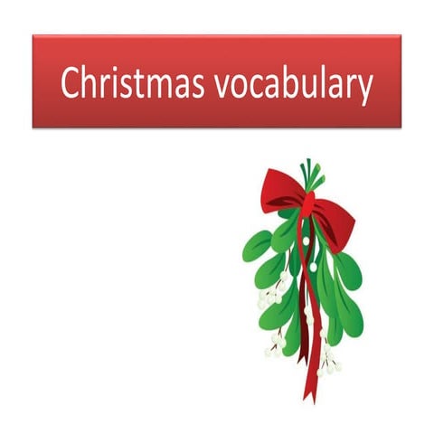 Presentación christmas lesson | PPT