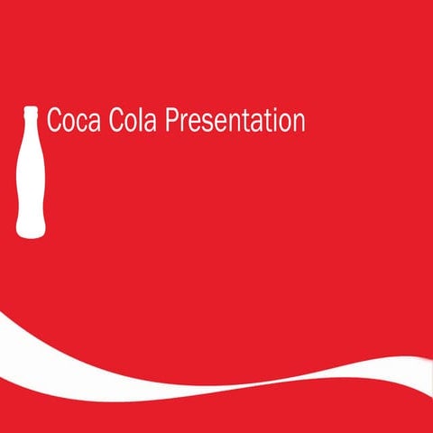 Coca cola Presentaion | PPTX