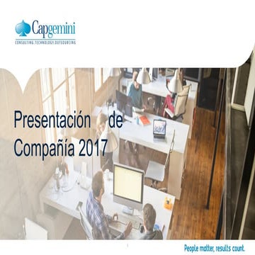 Presentación Capgemini España | PDF
