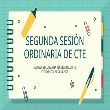 Presentación_CTE_Sesión 2_Octubre EN SECUNDARIA | PPTX