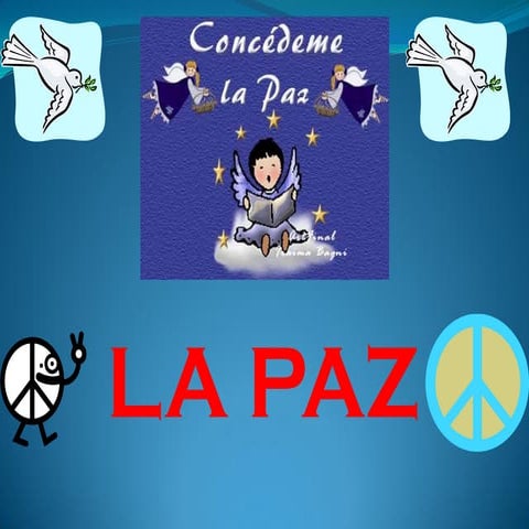 La paz y sus personajes | PPTX