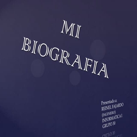Biografia | PPTX