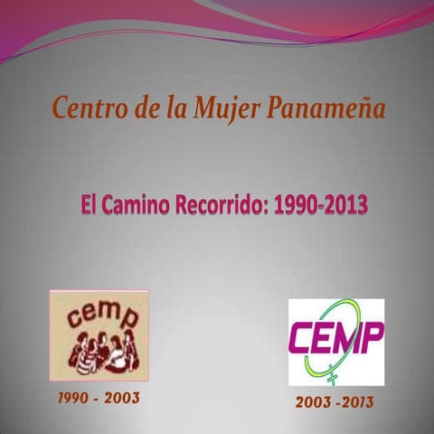 Centro de la Mujer Panameña - CEMP Panamá | PPTX