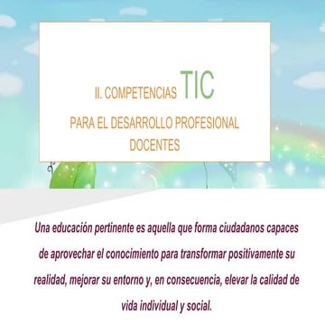 Presentación de Competencias TIC | PPTX