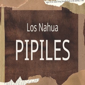 Todo sobre los pipiles | DOCX