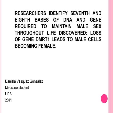 Annotated Bibliography of Fragle X Syndrome | DOCX