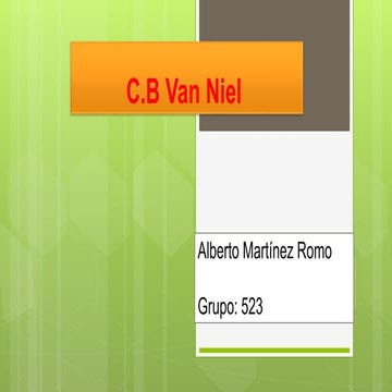 Experimento de Van Neil | PPTX