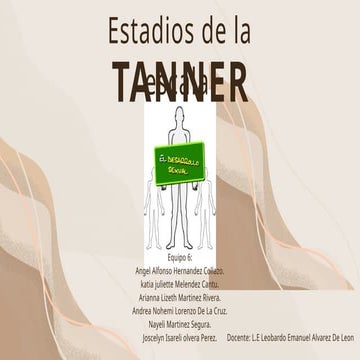 Escala de Tanner Pediatría grupo 2 Facultad | PPTX