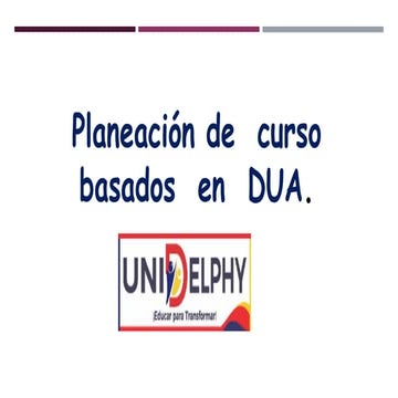 DUA | PPTX