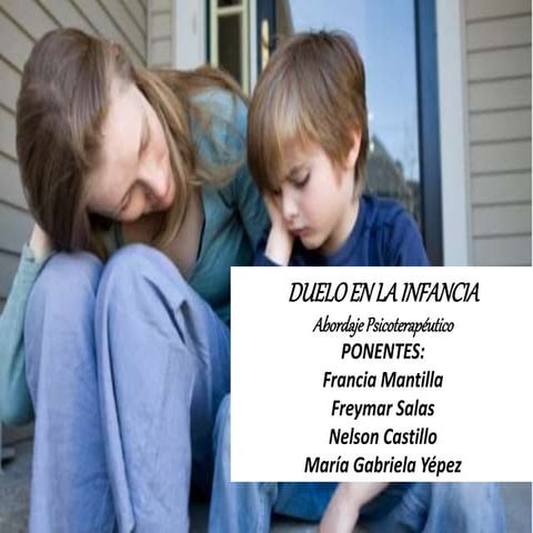Duelo Infantil Abordaje Psicologico | PPTX