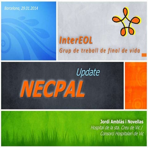 NECPAL UPDATE INTEREOL JORDI AMBLÀS | PPTX