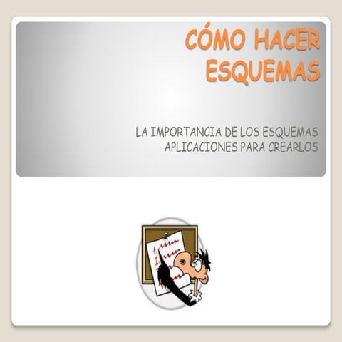 Cómo hacer esquemas. | PPTX