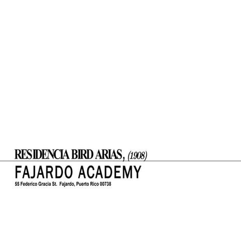 PresentacióN Fajardo Academy 2008 | PPT