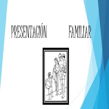 Presentación familiar | PPTX