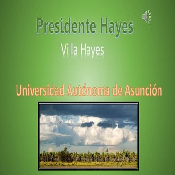 Departamento de Presidente Hayes | PPTX