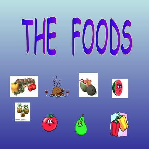 Grade 1 - Food | PPT