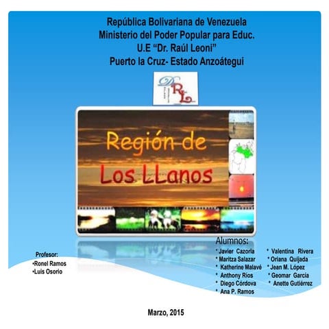los llanos de Venezuela | PPTX