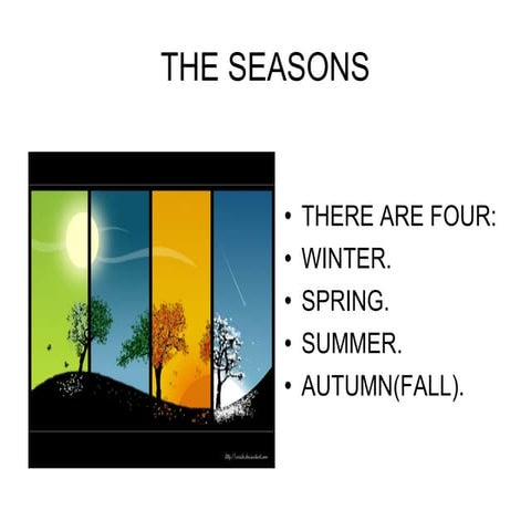 THE SEASONS | PPT