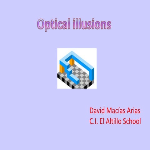 Optical illusions | PPT