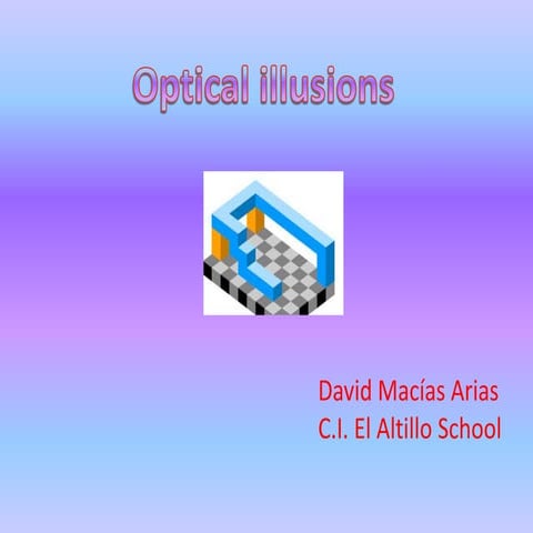 Optical illusions | PPT