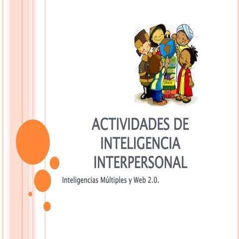 Presentación inteligencia interpersonal | PPTX