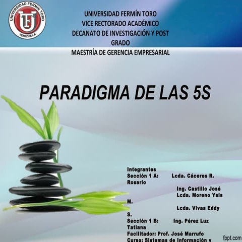 Presentación las 5s | PPT