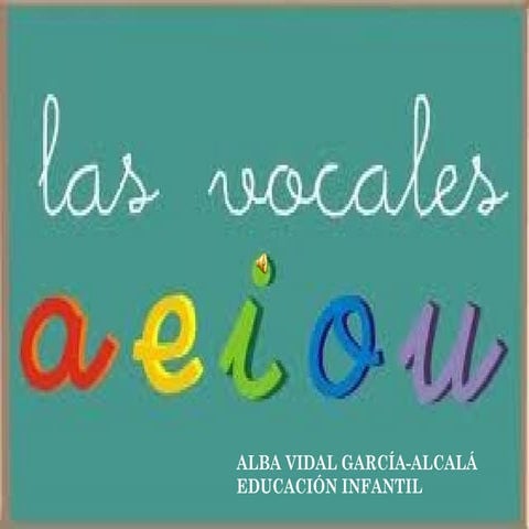 Presentación LAS VOCALES | PPT
