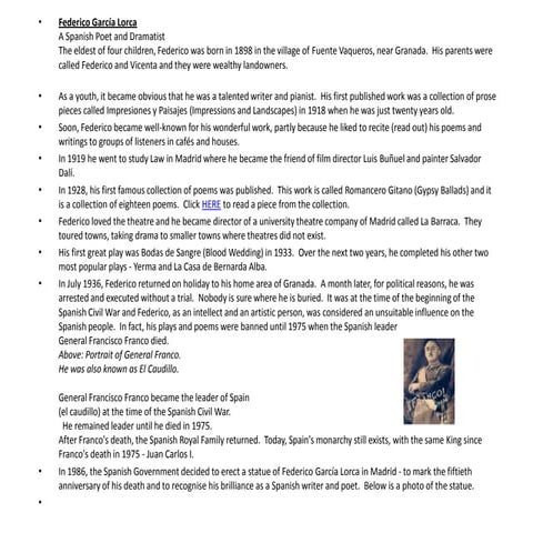 Presentación lorca | PPTX