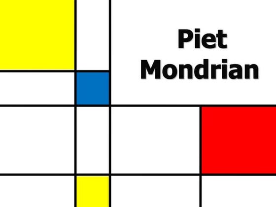 Piet mondrian | PPTX
