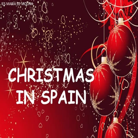 Christmas in Spain | PPTX