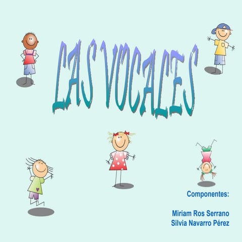 Las vocales | PPTX