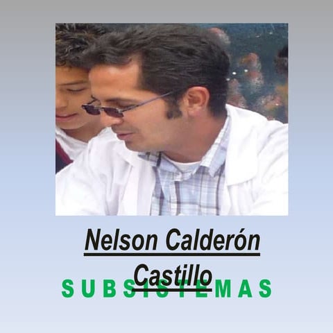 Presentación personal nelson calderón castillo | PPTX