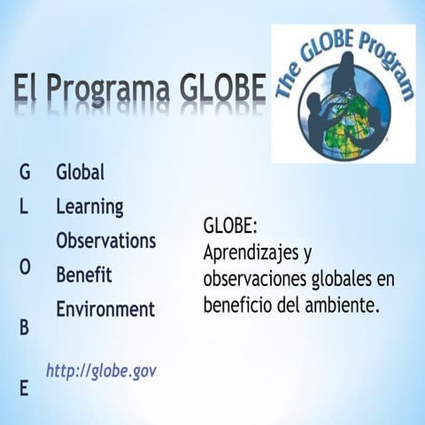 Presentación Programa Globe | PPT