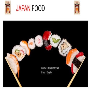 Presentation JAPAN FOOD | PPTX