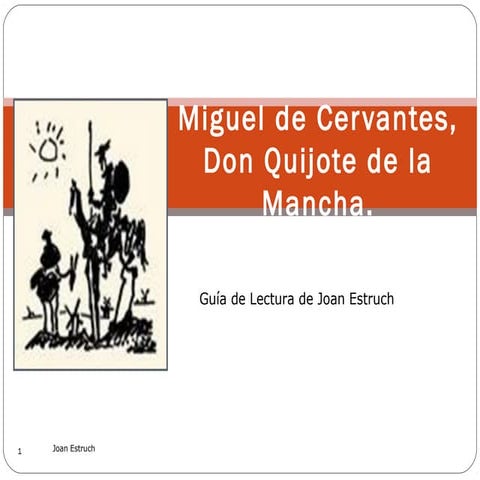 Presentación Quijote (capítulos para selectividad) | PPT
